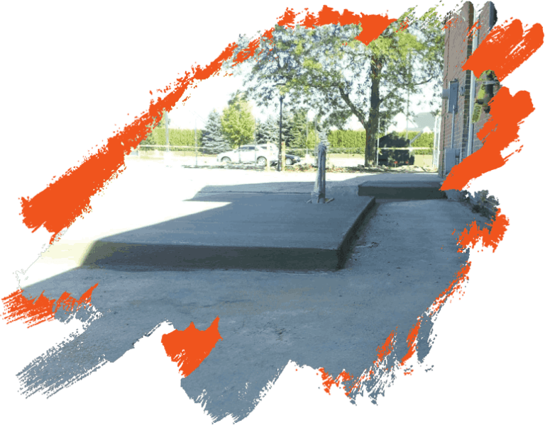 Concrete Equipment Pad - ACCURATE CONSTRUCTION SERVICES LLC